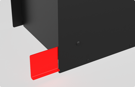 Post Mounted Mailbox - Flat Top Style - Olio Home – Olio Home.