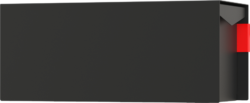 Post Mounted Mailbox - Flat Top Style - Olio Home – Olio Home.