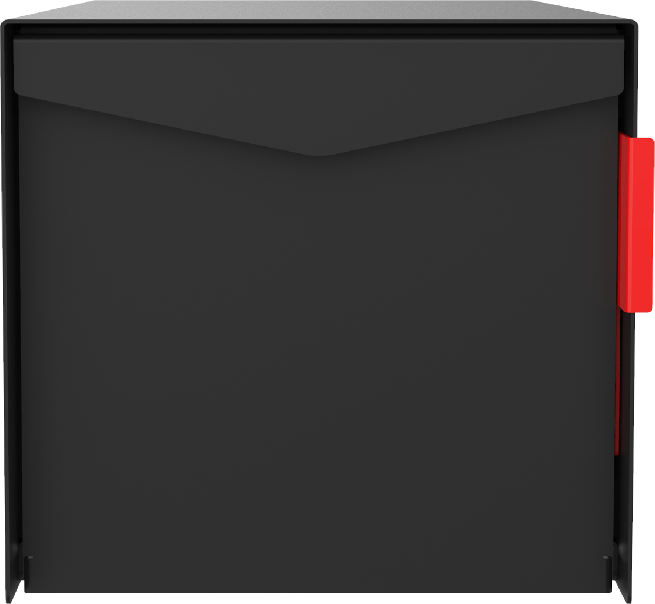 Post Mounted Mailbox - Flat Top Style - Olio Home – Olio Home.